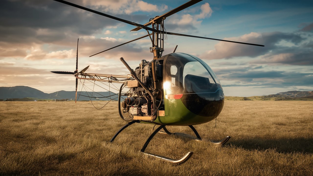 Home Made Helicopter | A DIY Dream Come True - Home Built Helicopter