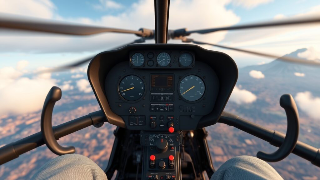 Helicopter Flight Controls - Home Built Helicopter